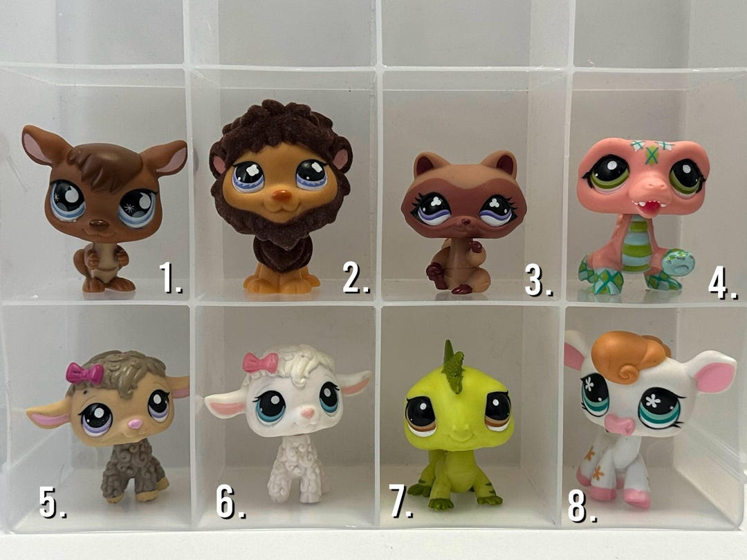 Littlestpetshop Pick-a-pet Uncommon Assorted Animals authentic - Etsy