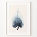 Blue Leaf Wall Art | PRINTABLE Hand Made Leaf Painting | Original ...