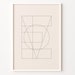 Love Typography Geometric Wall Art | Abstract Love Typography Poster ...