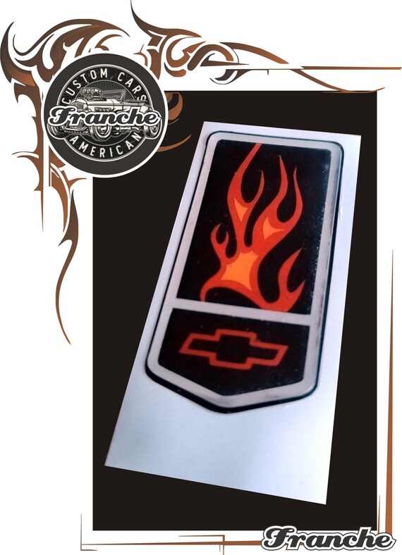 Logo Chevy Avec Flammes Chevrolet Logo Flames A Symbol Of Resilient