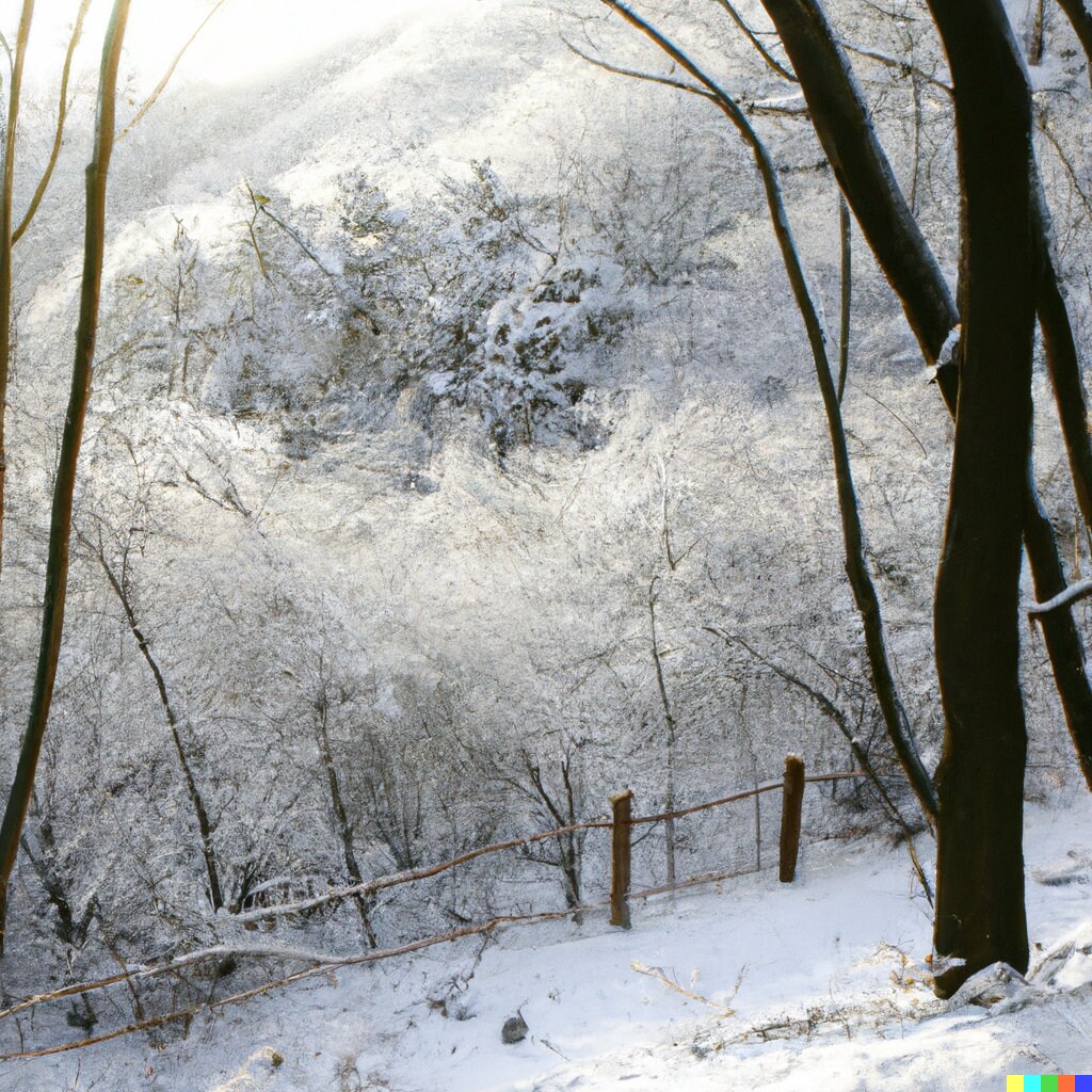 4 PRINTABLE SNOW Scenes INSTANT Download - Etsy