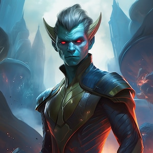 Custom Sci-fi Character, Sci-fi Character Commission, Custom Character ...