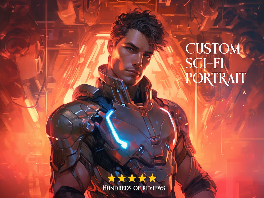 Custom Sci-fi Character Sci-fi Character Commission Custom - Etsy