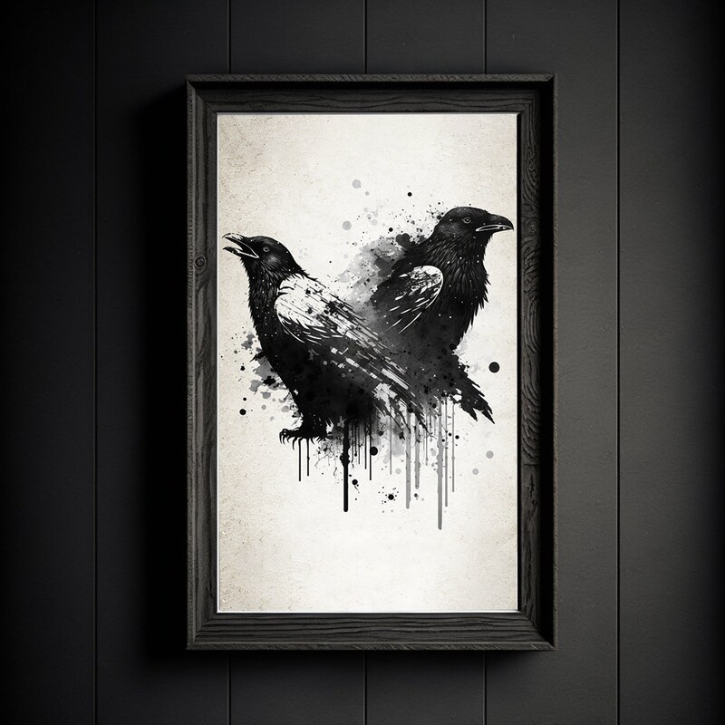 Hugin Munin - Etsy