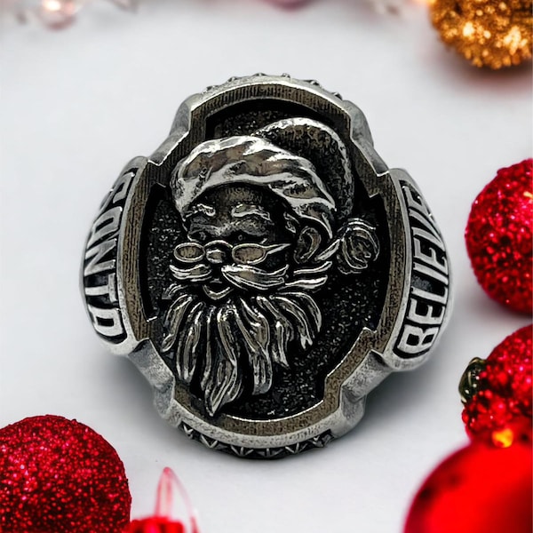 Santa Claus Ring - Etsy