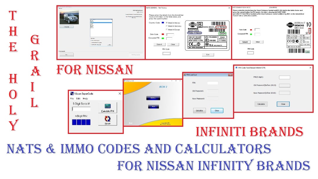 The HOLY GRAIL of Nissan Nats & IMMO Codes and Calculators for Nissan ...