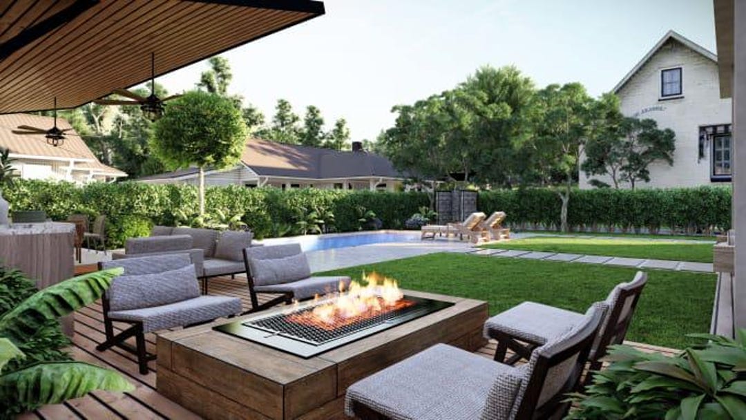 Realistic Landscape Landscape Designing, Garden Designing, Landscape ...