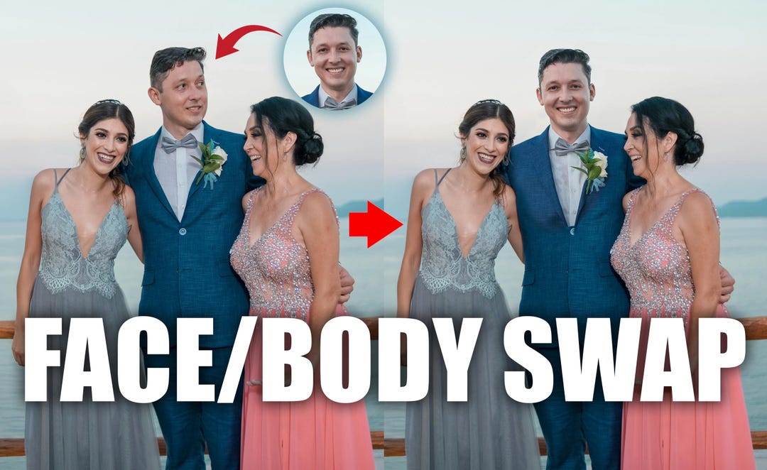 Photo Face Swap / Multiple Face Swaps, Faceswap Editing, Photoshop ...