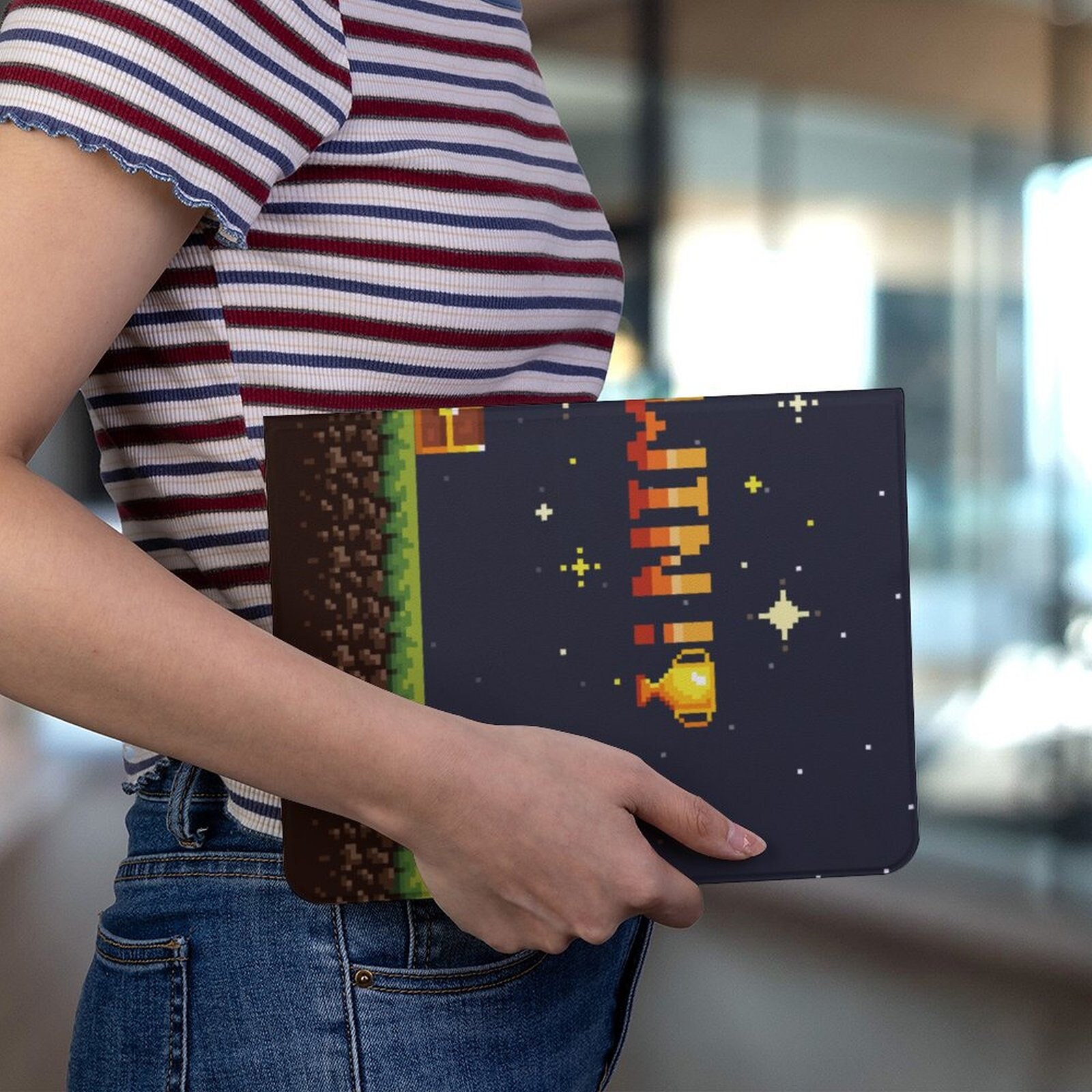 Universe Game iPad Case Gamer Pixel Art Case iPad Case With - Etsy