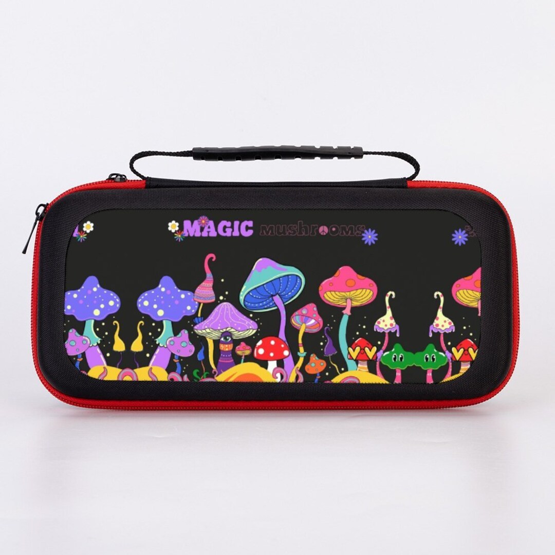 Mushroom Switch Carrying Case With Nintendo Switch OLED - Etsy
