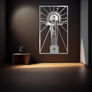 Jesus Christ Wall Decor Religious Artworks Christian Metal - Etsy