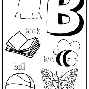 Alphabet Colouring Pages Tracing Worksheets Abc's Writing Preschool ...