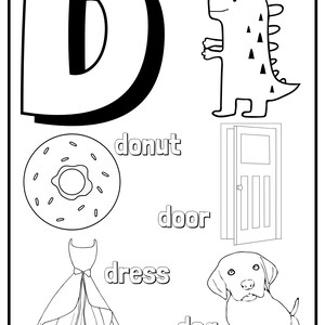 Alphabet Colouring Pages Tracing Worksheets Abc's Writing Preschool ...