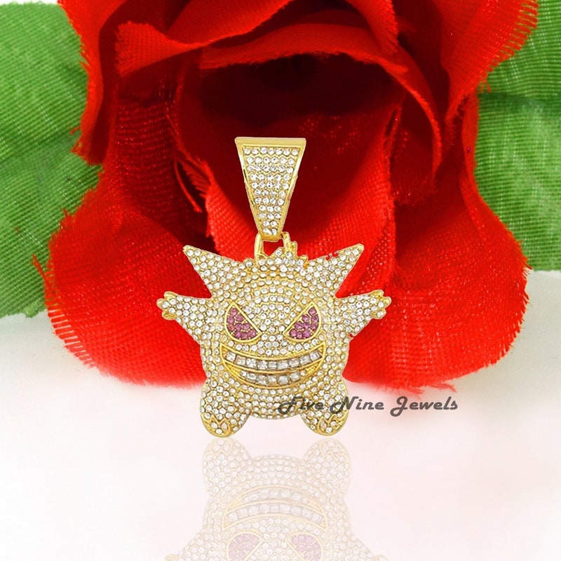 Gengar Necklace - Etsy