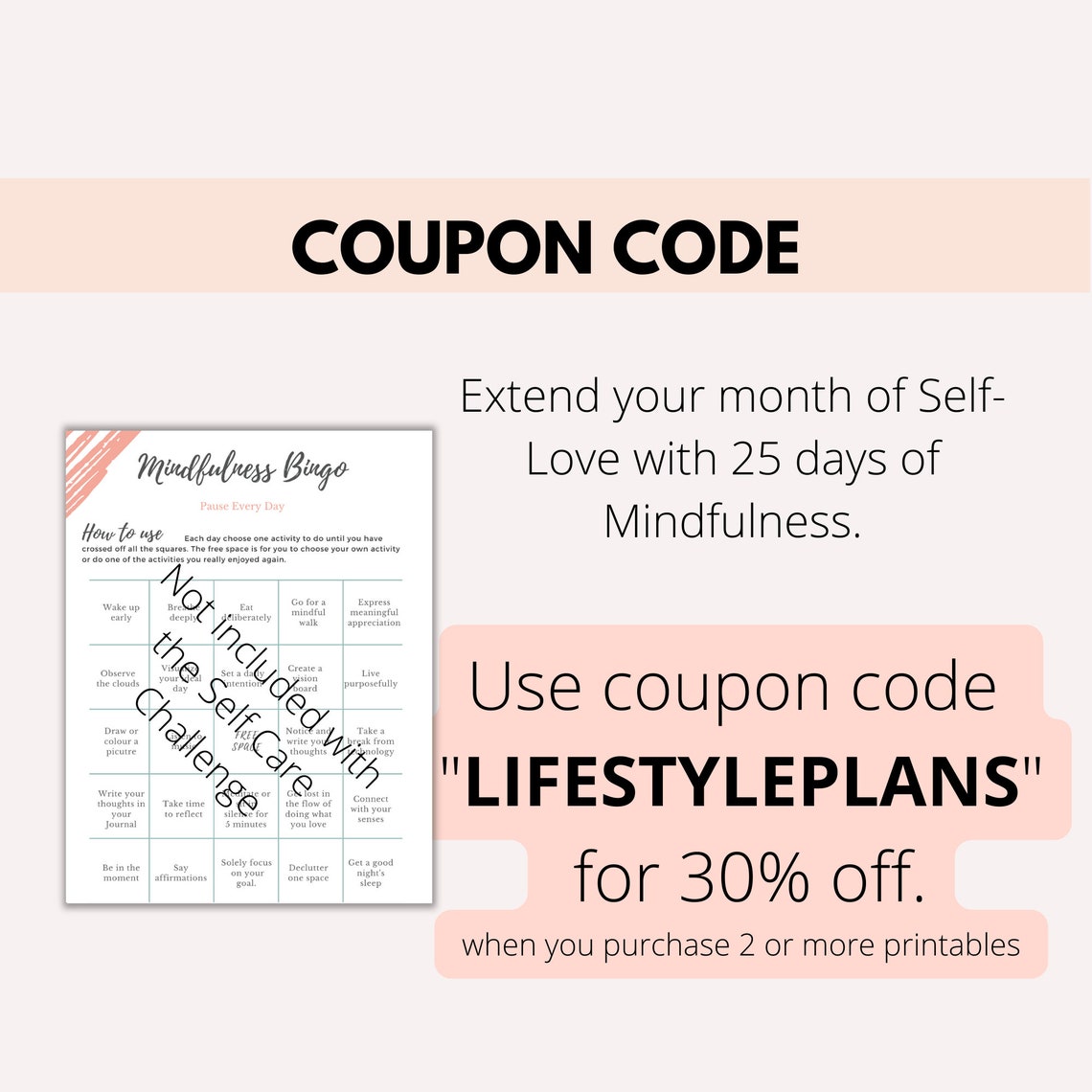 Self Love Challenge, 30 Day Self Love Challenge, Self Care Challenge ...