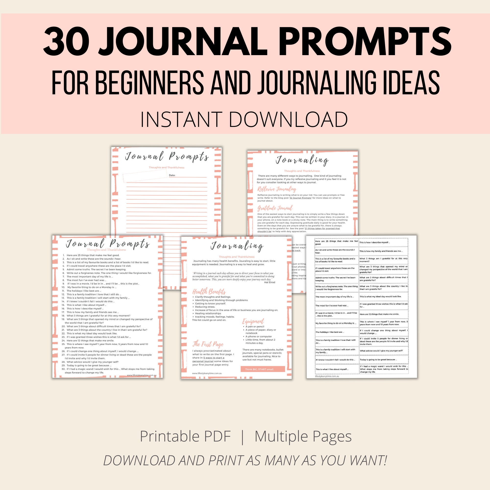 Journal Prompts for Beginners, Journal Prompts, Journal Ideas, Writing ...