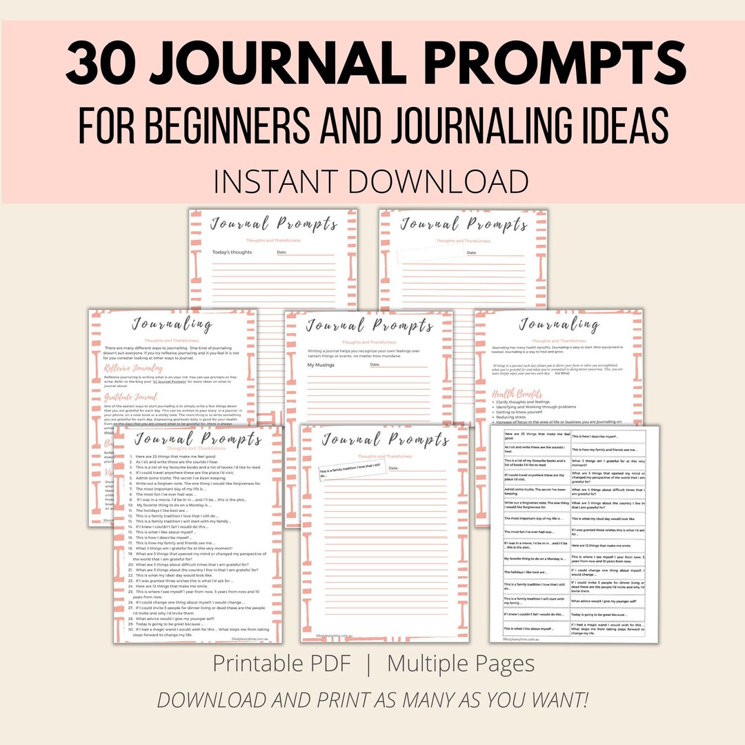 Journal Prompts for Beginners, Journal Prompts, Journal Ideas, Writing ...