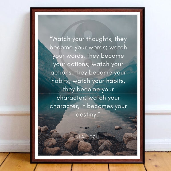 Lao Tzu Quote - Etsy
