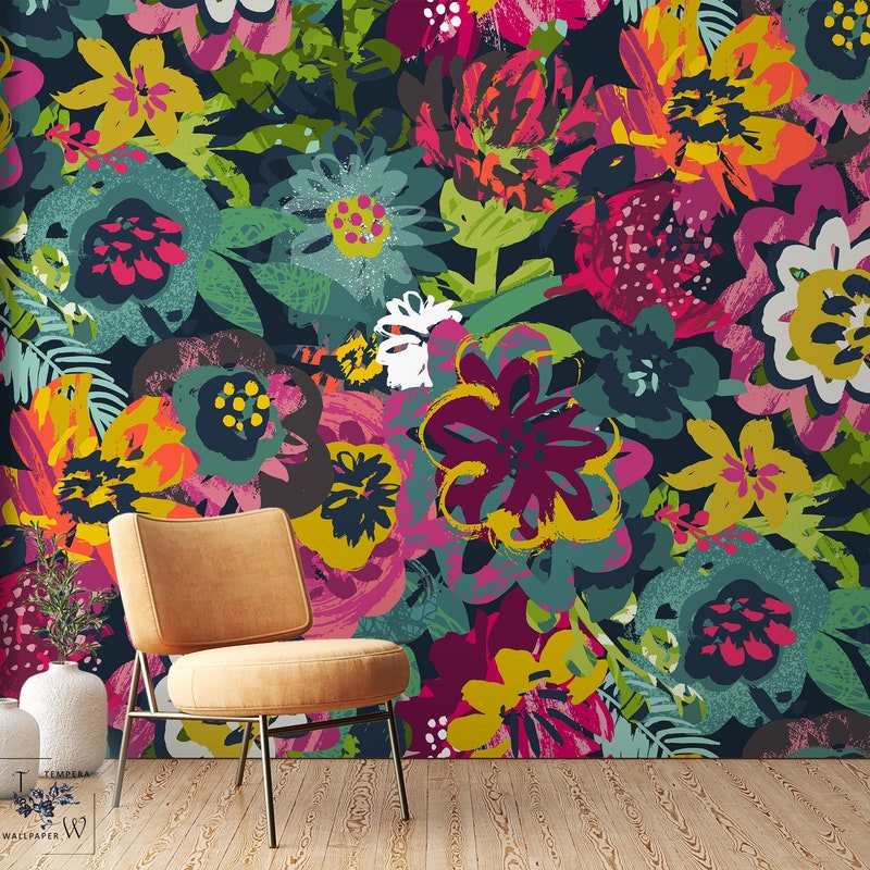 Bold Wallpaper - Etsy
