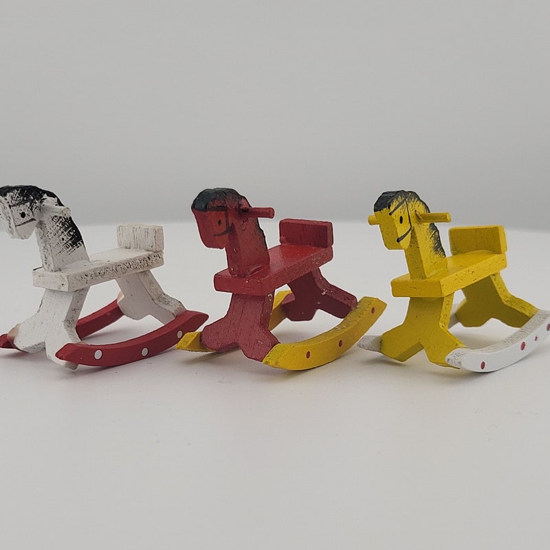 Wooden Rocking Horse - Etsy