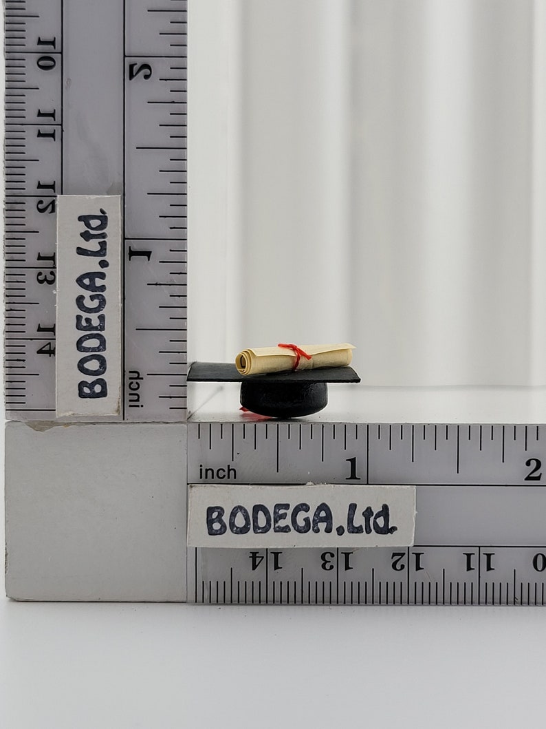 Vintage Miniature Graduation Hats With Diploma - Etsy