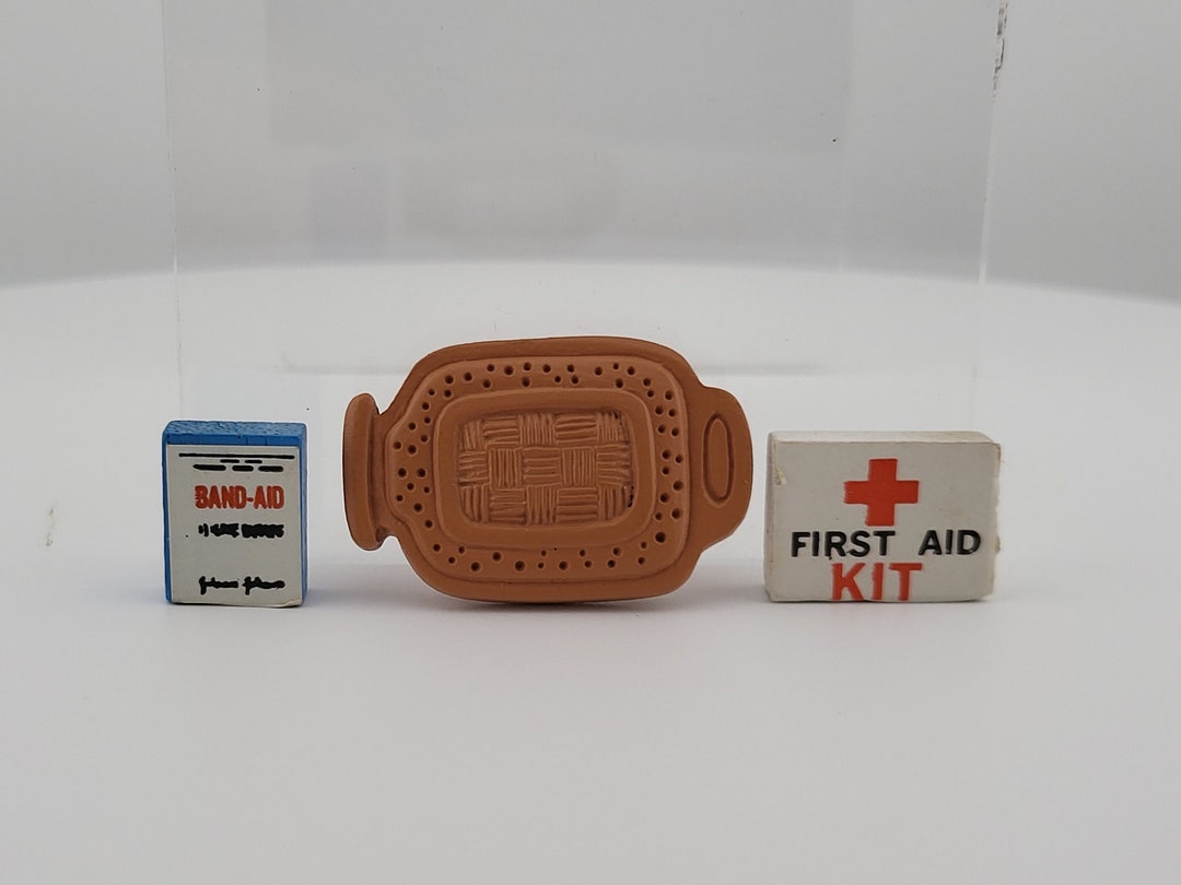 Vintage Miniature Handmade First Aid Kit - Etsy
