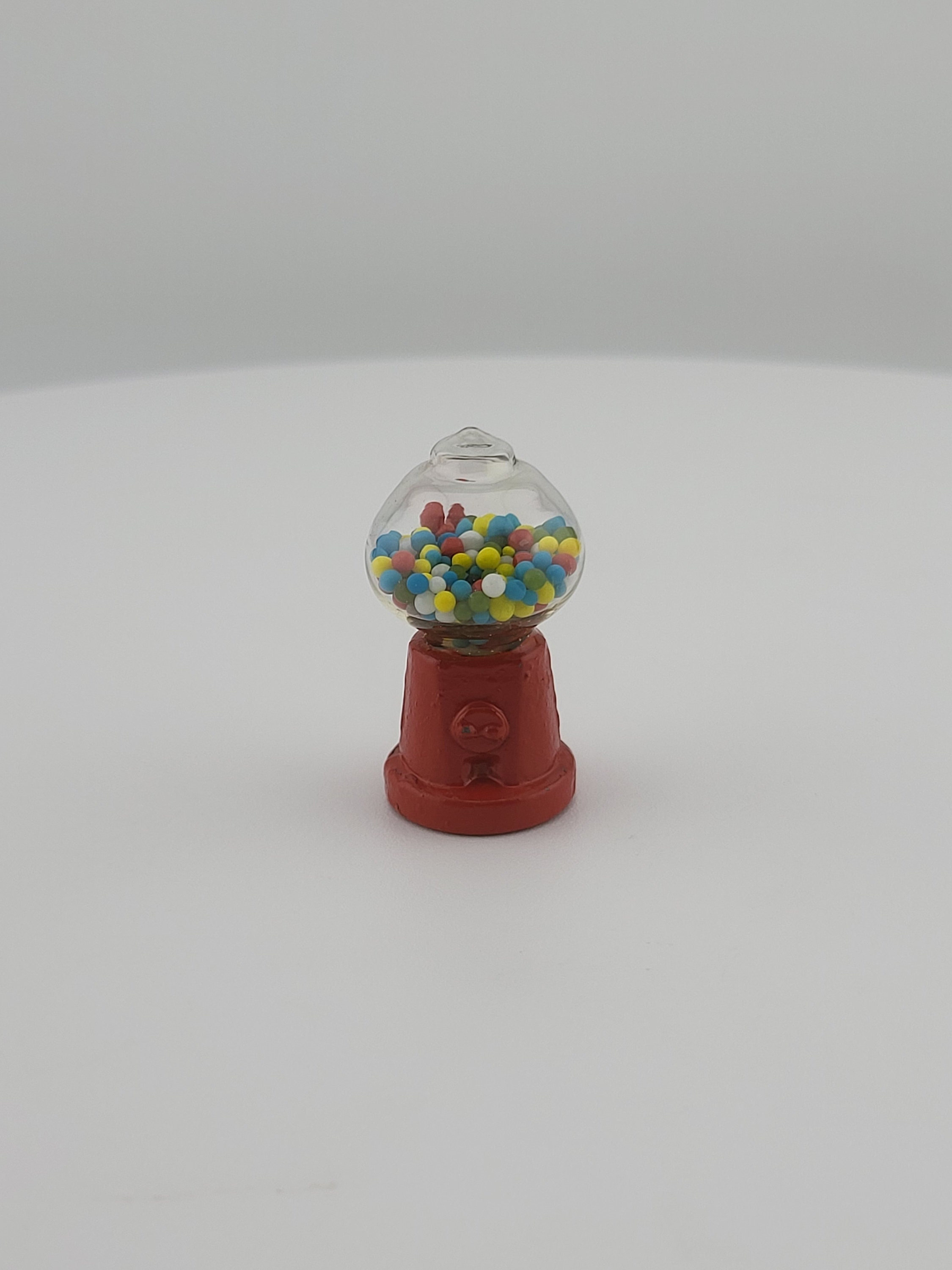 Vintage Miniature Small Gumball Machine - Etsy