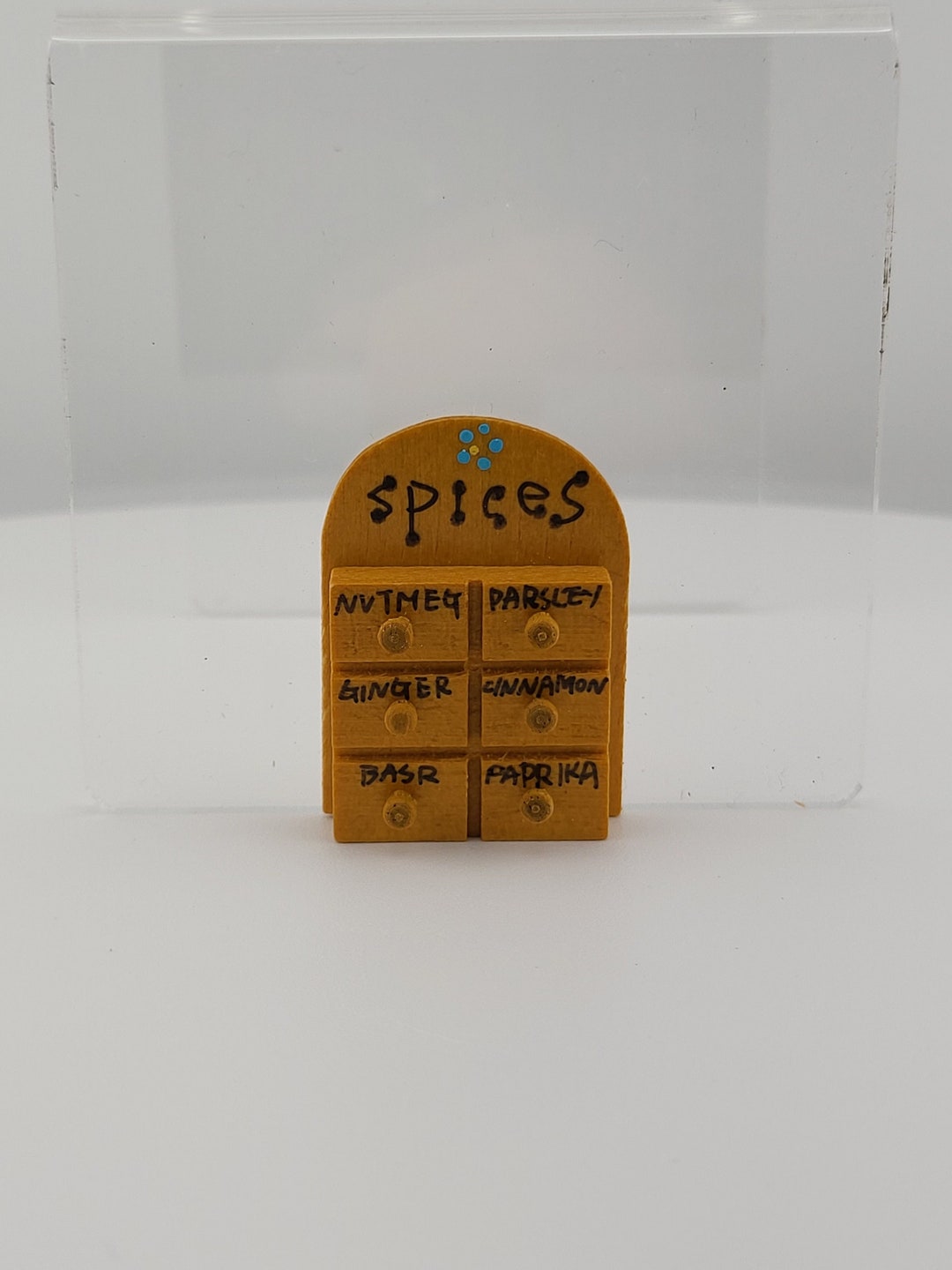 Vintage Miniature Spice Rack - Etsy