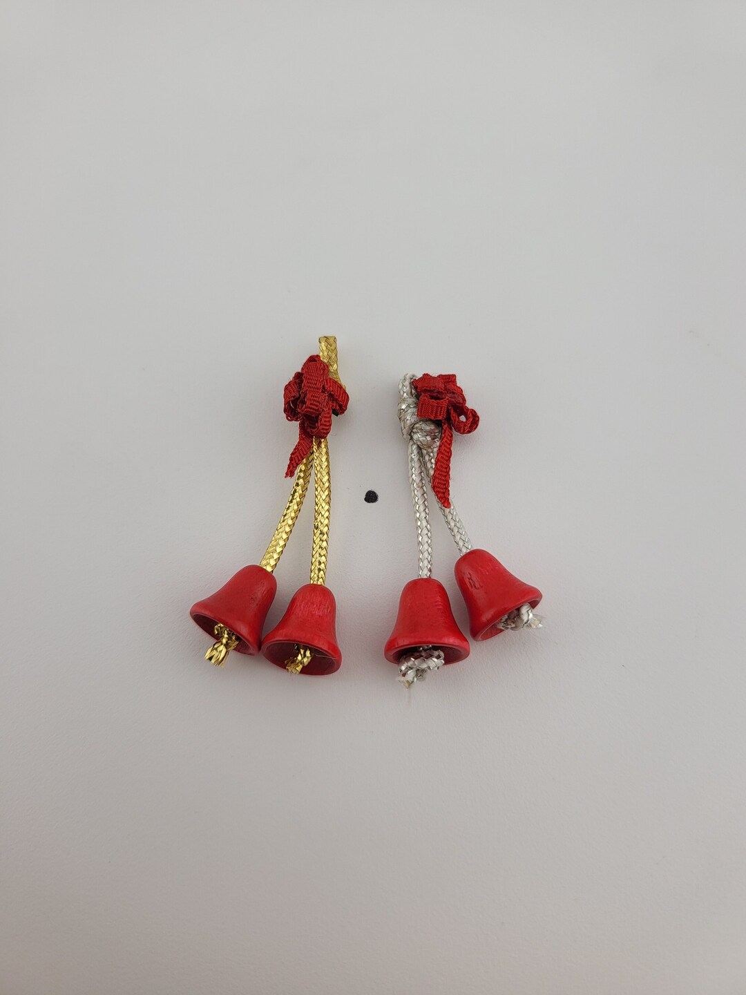 Vintage Miniature Christmas Hanging Bell - Etsy