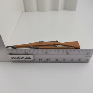 Vintag Miniature Springfield Rifle 1903 Prop 1:12 Scale Painted Metal 3 ...