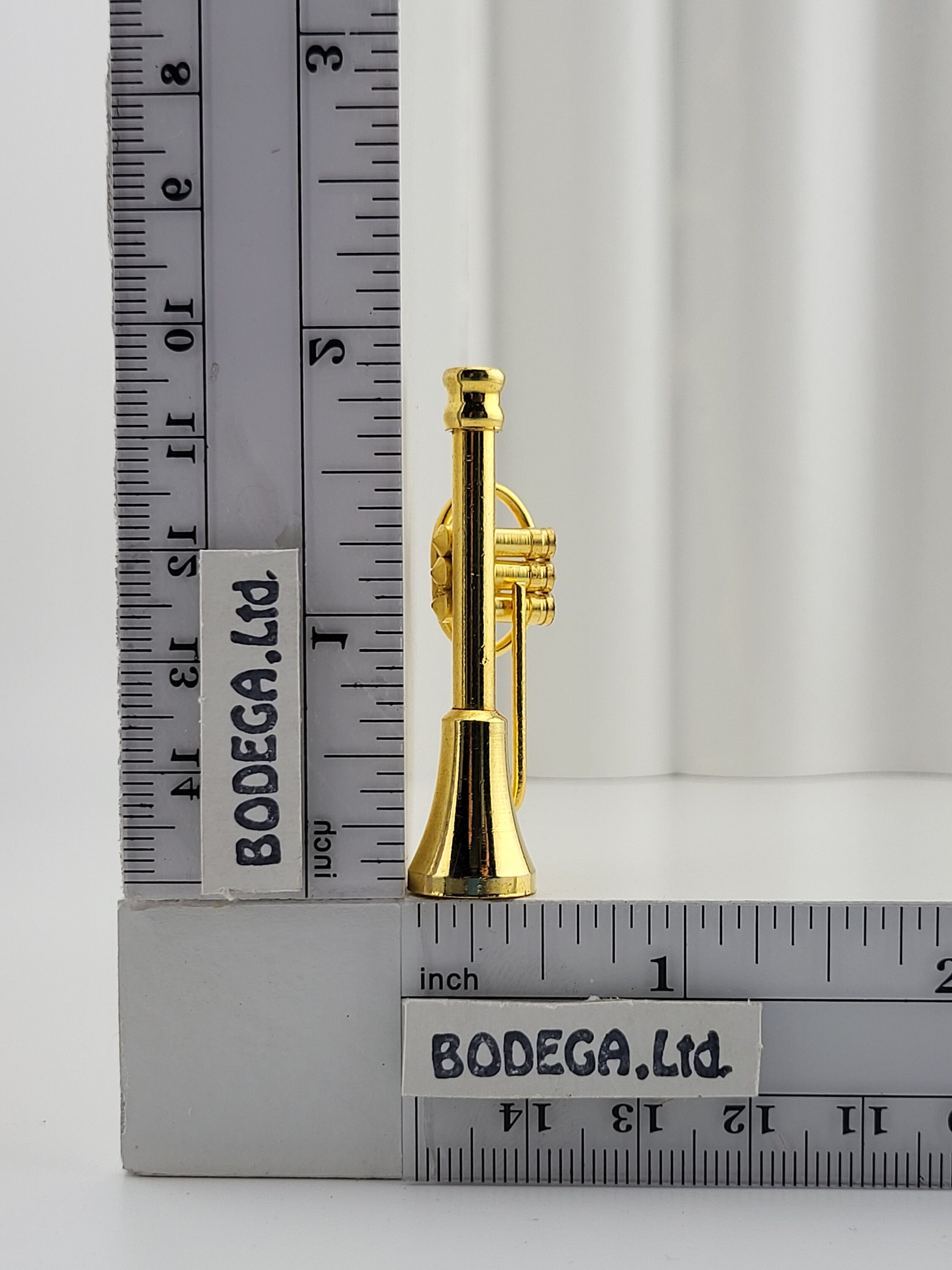 Vintage Miniature Brass Trumpet - Etsy