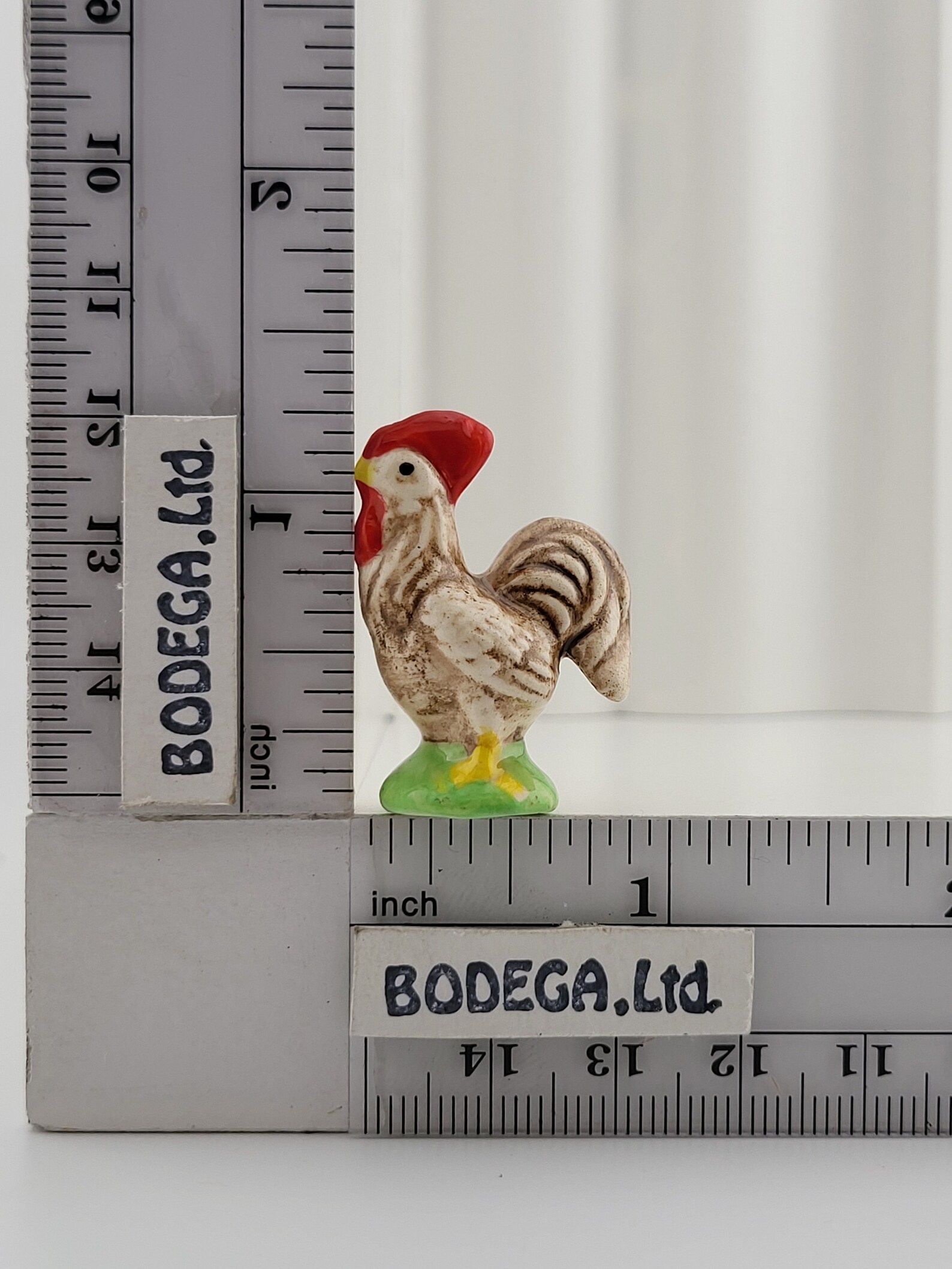 Vintage Miniature Rooster and Two Hens Set - Etsy