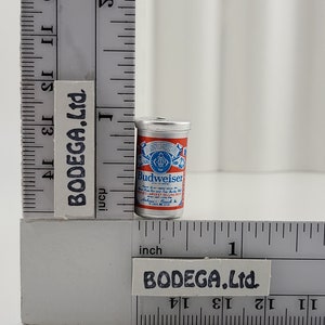 Vintage Miniature Budweiser Beer Cans Set of 3 - Etsy