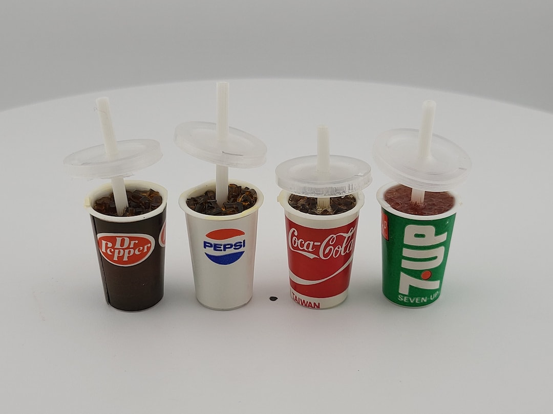 Vintage Miniature Various Filled Fountain Cups With Lids - Etsy