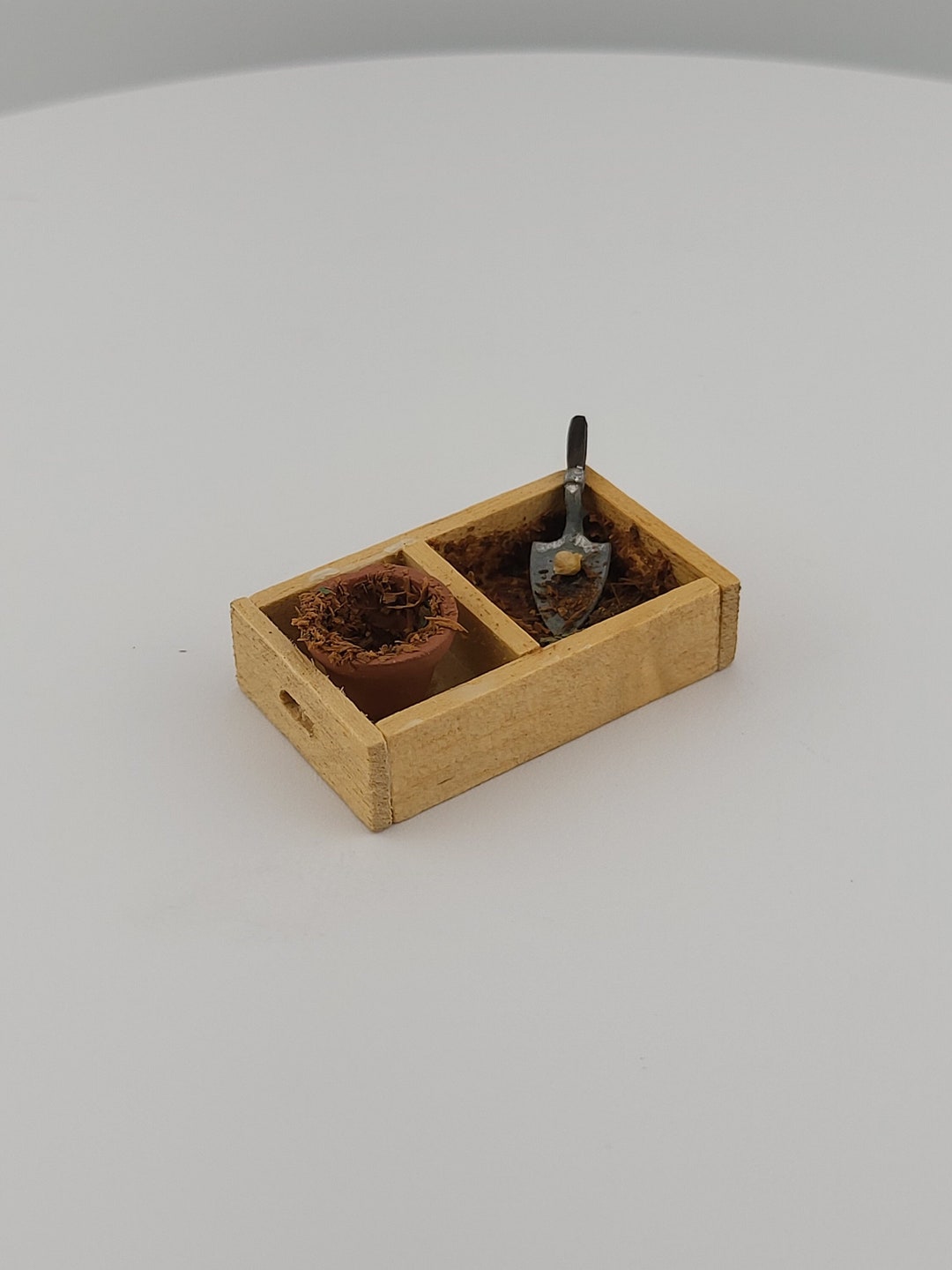 Vintage Miniature Gardening Box - Etsy
