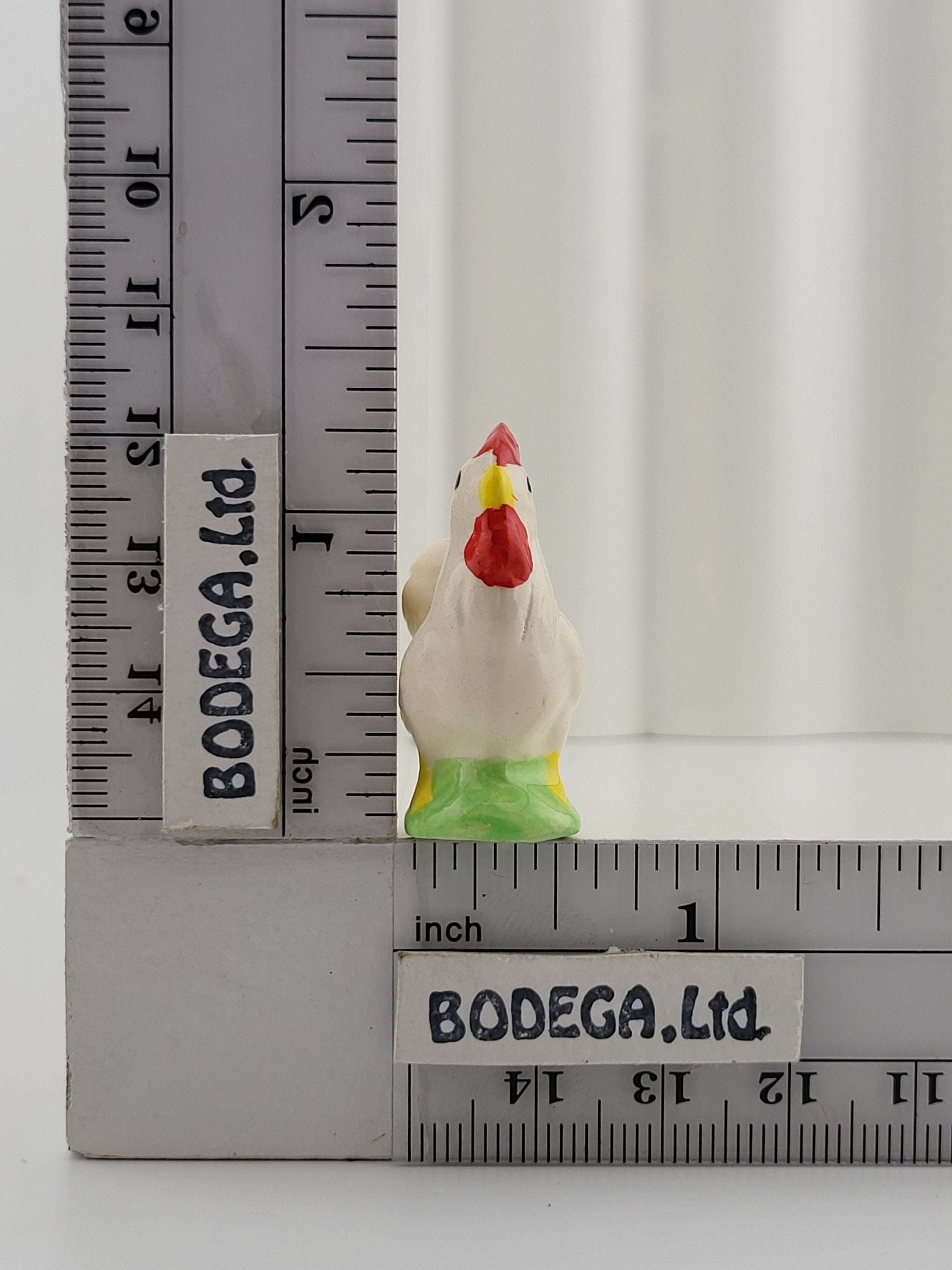 Vintage Miniature Rooster and Two Hens Set - Etsy