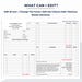 Motorcycle Repair Order Form Template (google Docs, US Letter) (digital ...