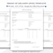 Printable and Editable Proof of Delivery Template in Excel Format - A4 ...