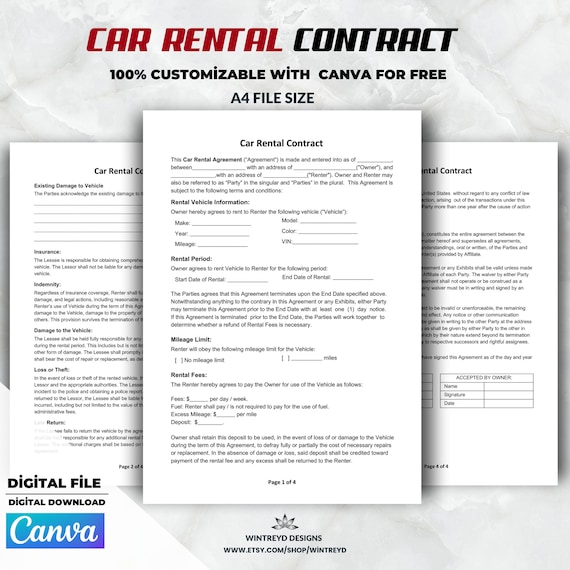 Car Payment Agreement Template