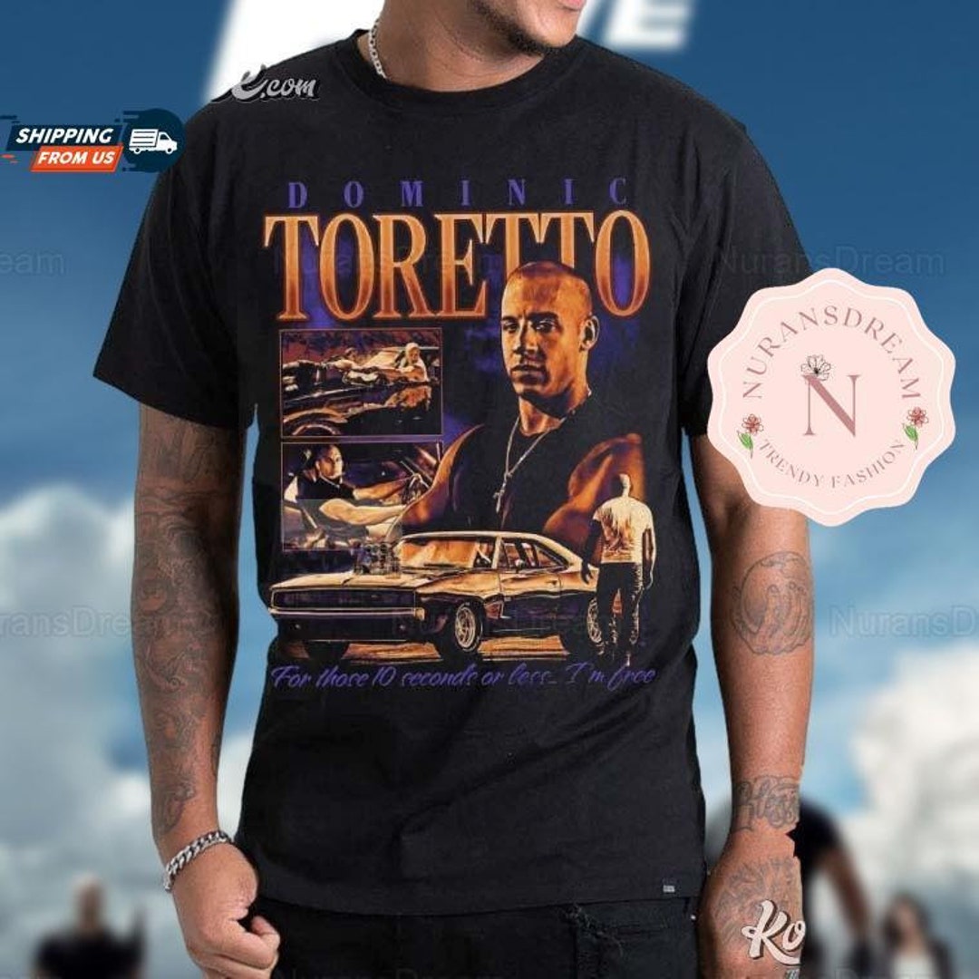 The Fast and the Furious Dominic Toretto T-shirt, Fast and Furious ...