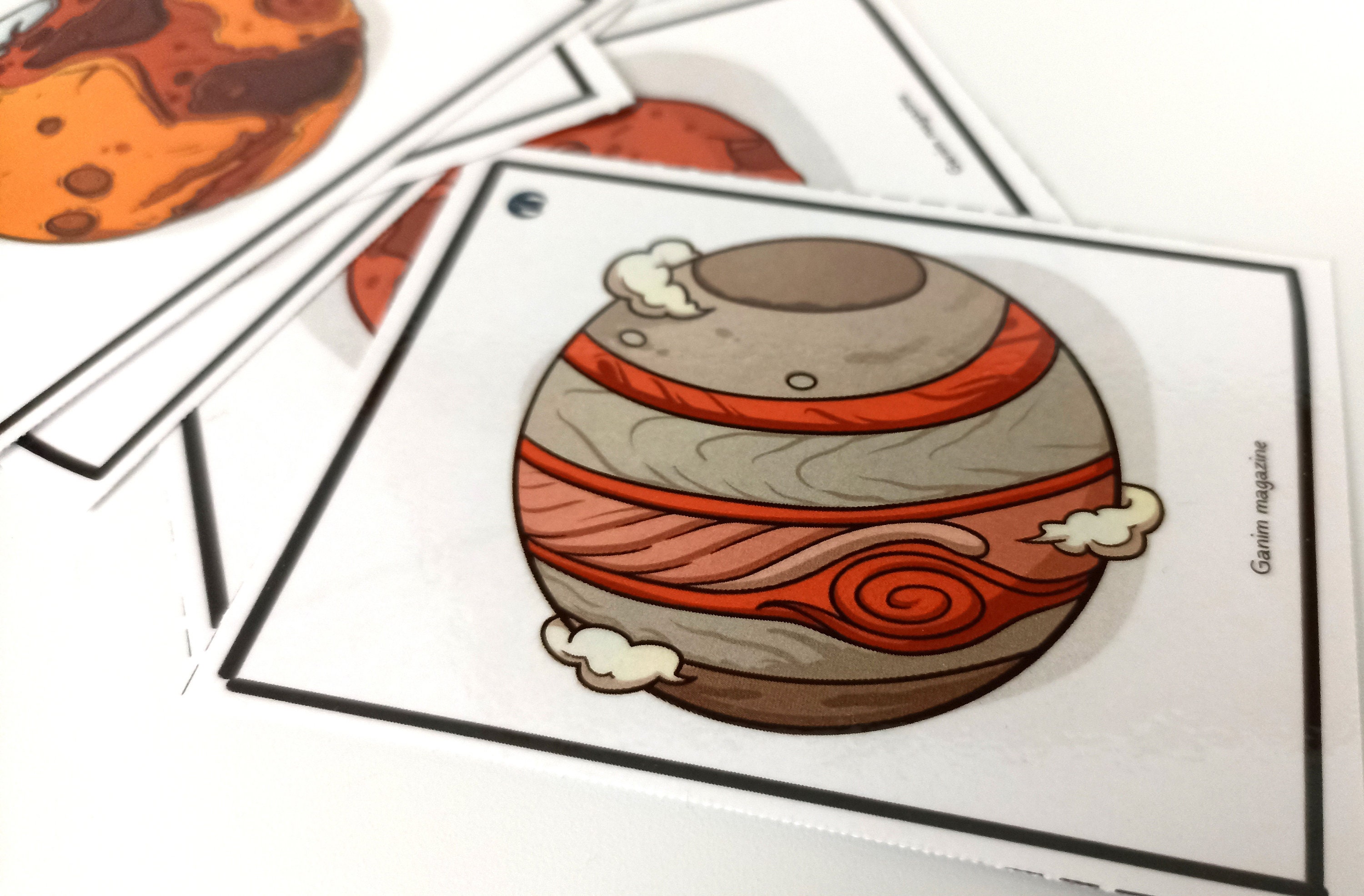 Space Matching & Memory Game, Solar System Illustrated Cards - Etsy
