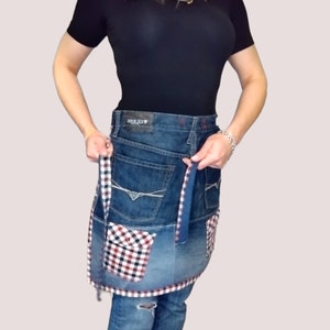 100% Upcycled Apron Denim Design by Geea Upcycled& Eco-friendly ...