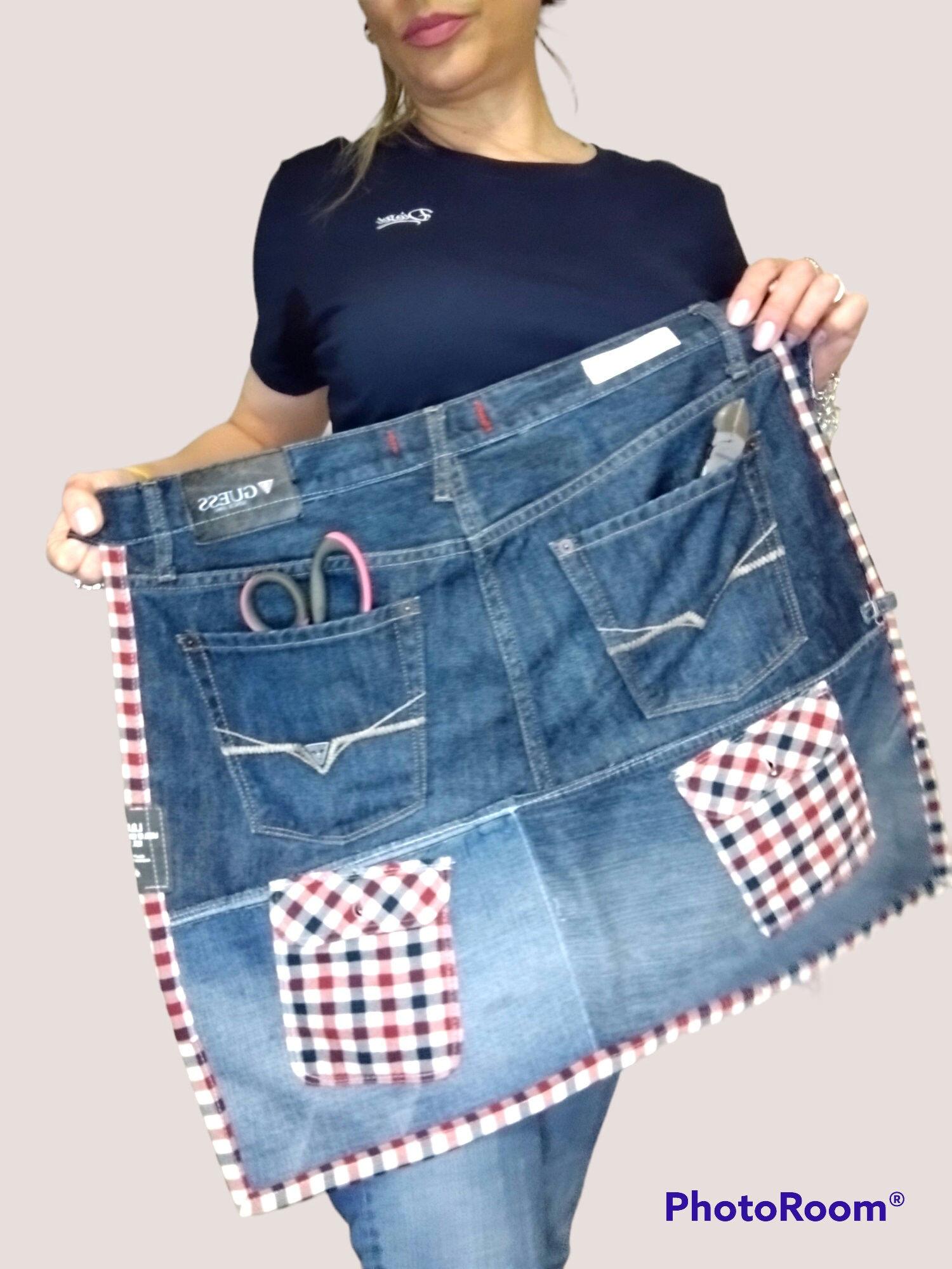 100% Upcycled Apron Denim Design by Geea Upcycled& Eco-friendly ...