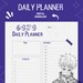 Anime Gojo Daily Planner Weekly Planner Printable Stationery Instant ...