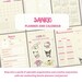 Anime Gojo Daily Planner Weekly Planner Printable Stationery Instant ...