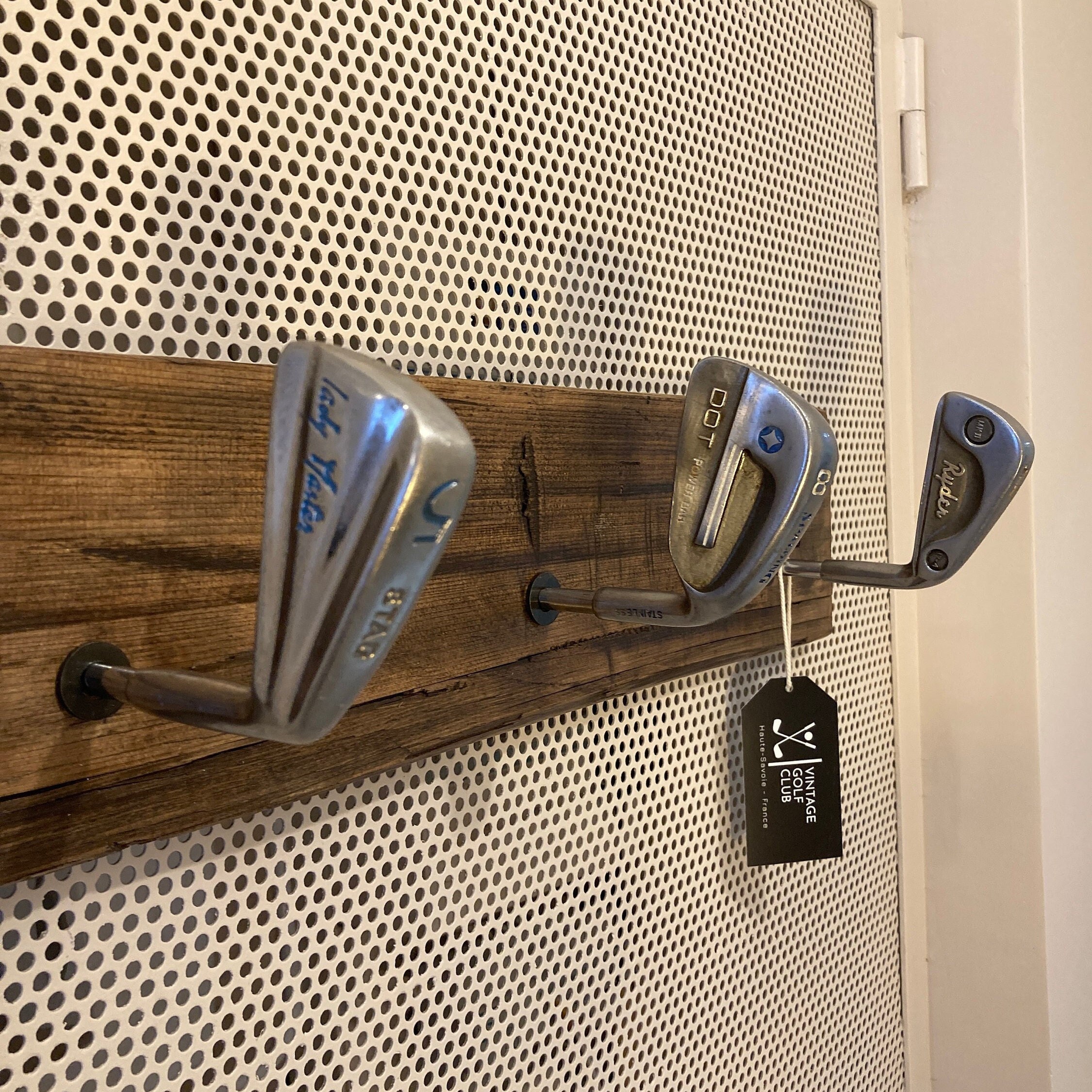 Golf Club Wall Hook Hat or Towel Hook Made From Recycled Golf Irons ...