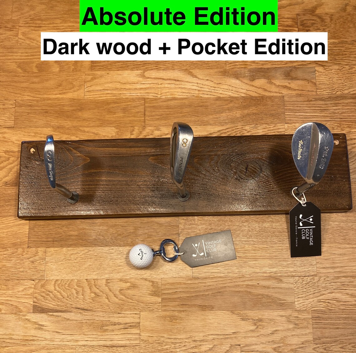 Golf Club Wall Hook - Hat or Towel Hook - Made From Recycled Golf Irons ...