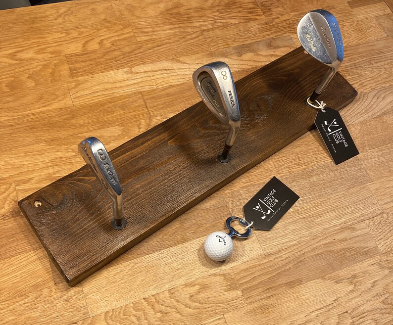 Golf Club Wall Hook Hat or Towel Hook Made From Recycled Golf Irons ...