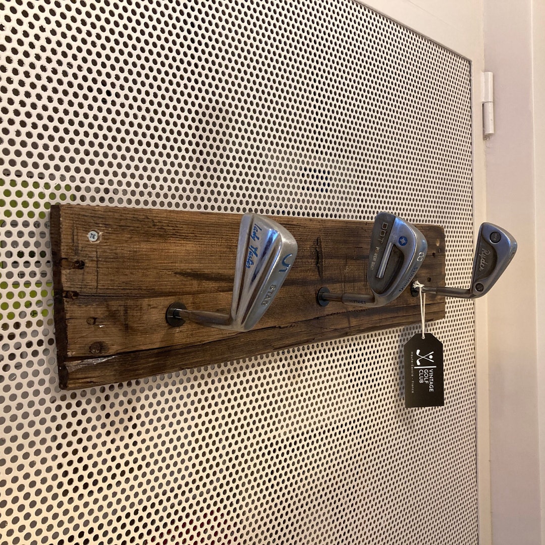Golf Club Wall Hook - Hat or Towel Hook - Made From Recycled Golf Irons ...