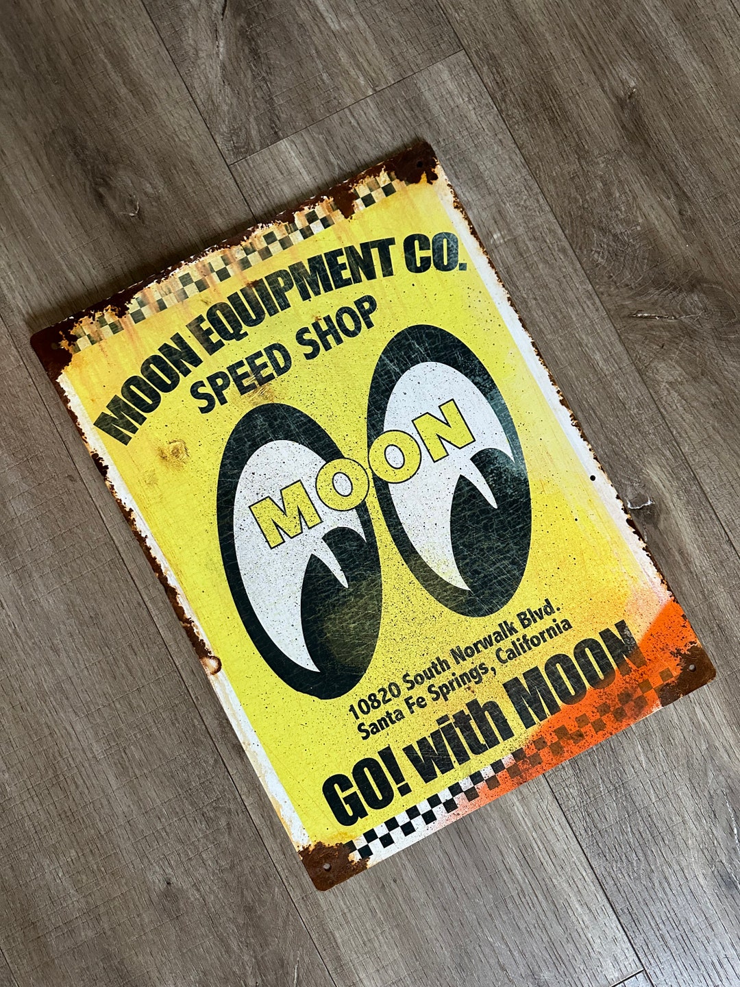 Mooneyes Speed Shop Sign Volkswagen Hot Rod Vintage - Etsy